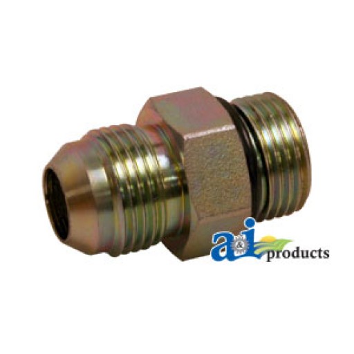 43C41 - Straight Solid Male JIC X Male ORB Adapter, 2 pack 43C41 - Straight Solid Male JIC X Male ORB Adapter, 2 pack